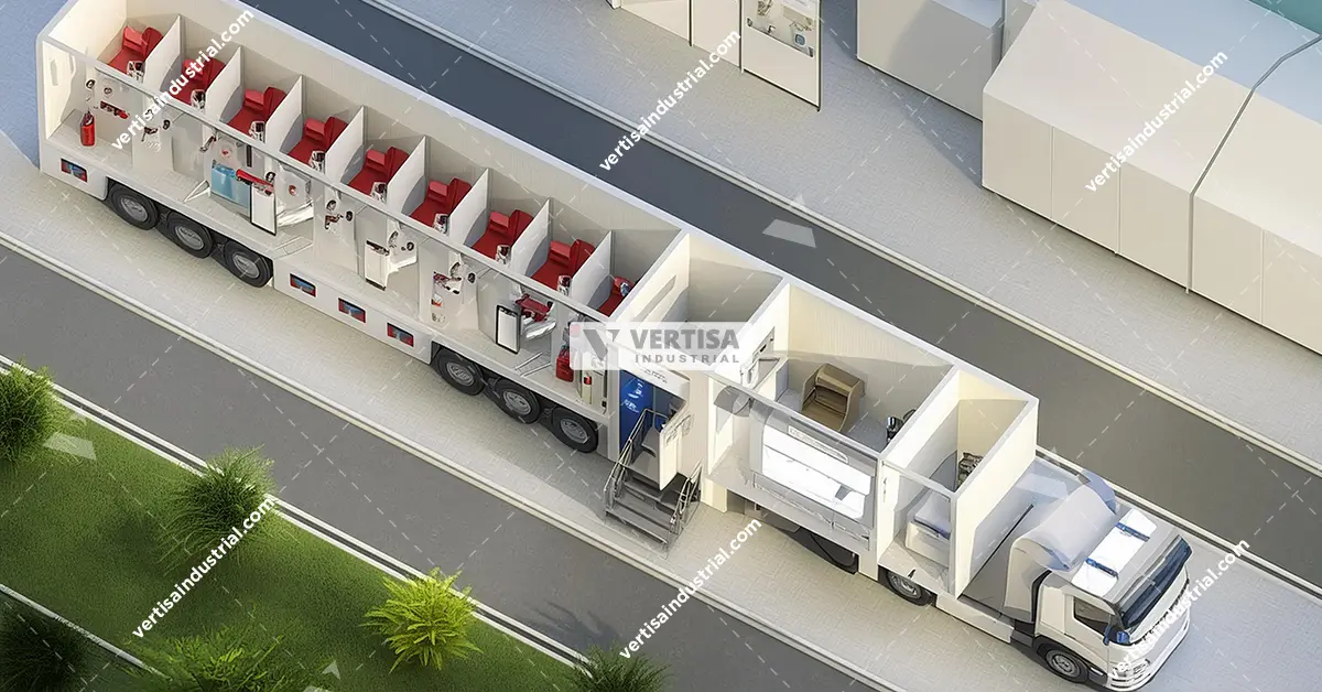 Mobile Dialysis Trailer - Vertisa Industrial Corporation: Mobile ...